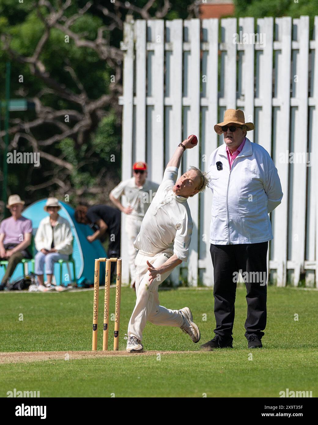 London, UK 2nd Jun 2024. Freddie Fox and Stephen Fry. Streatham and ...