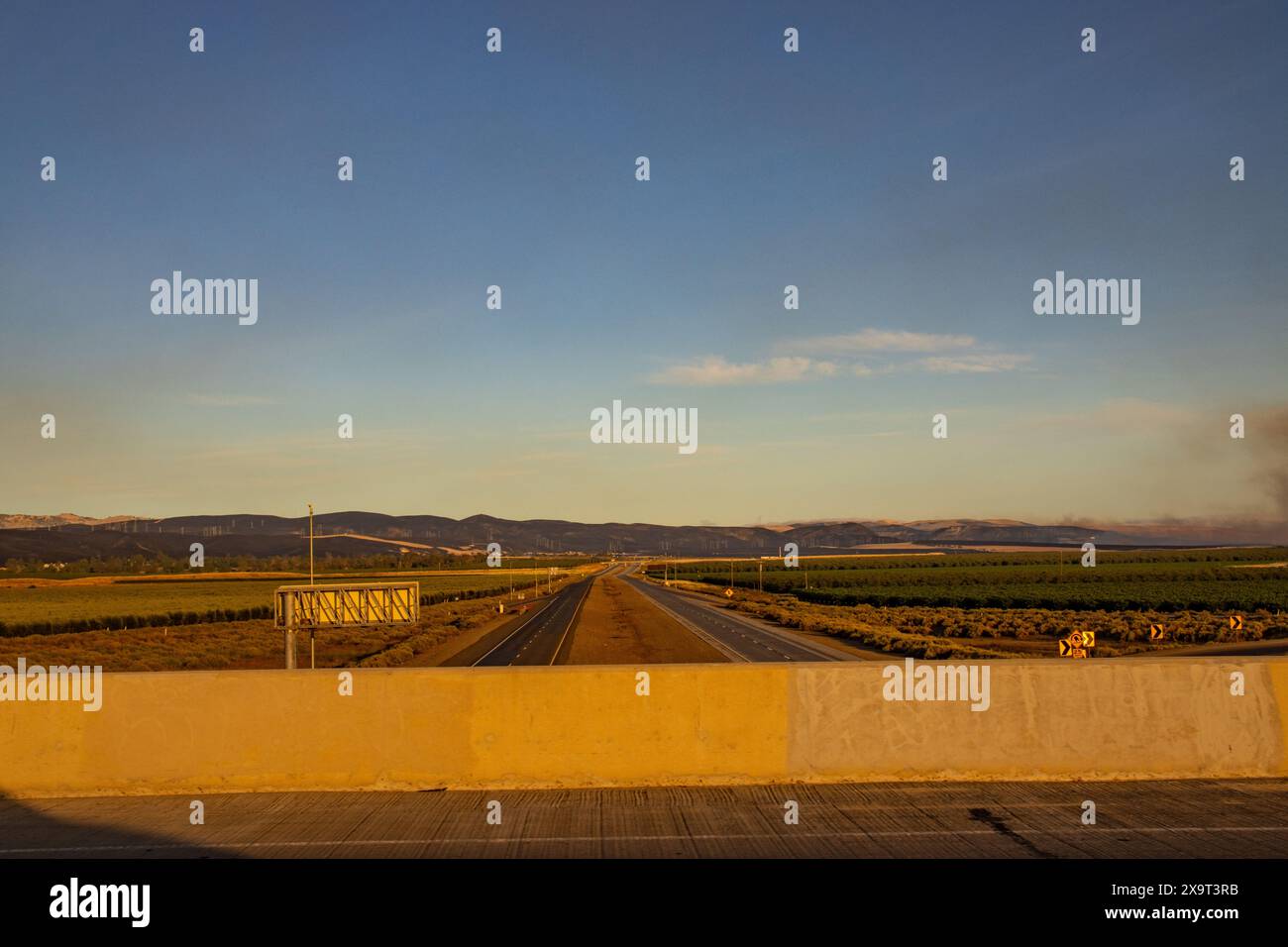 The burn scar in the aftermath of the Corral Fire in Tracy California ...