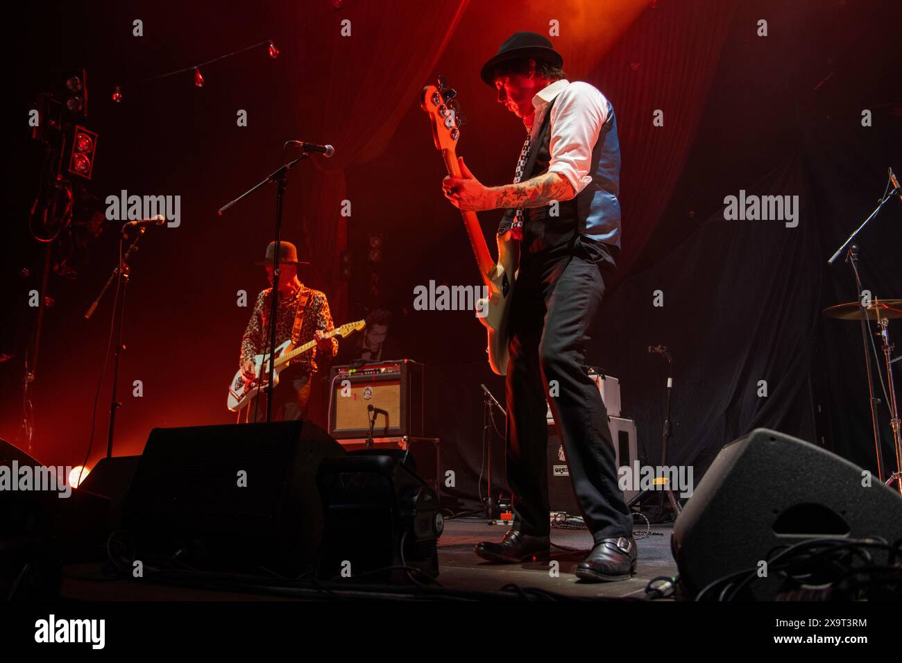 British Band, Jim Jones All Stars, performing at the Uber Eats Music ...