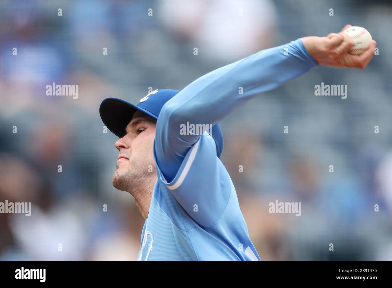June 2, 2024: Kansas City Royals starting pitcher Cole Ragans (55 ...
