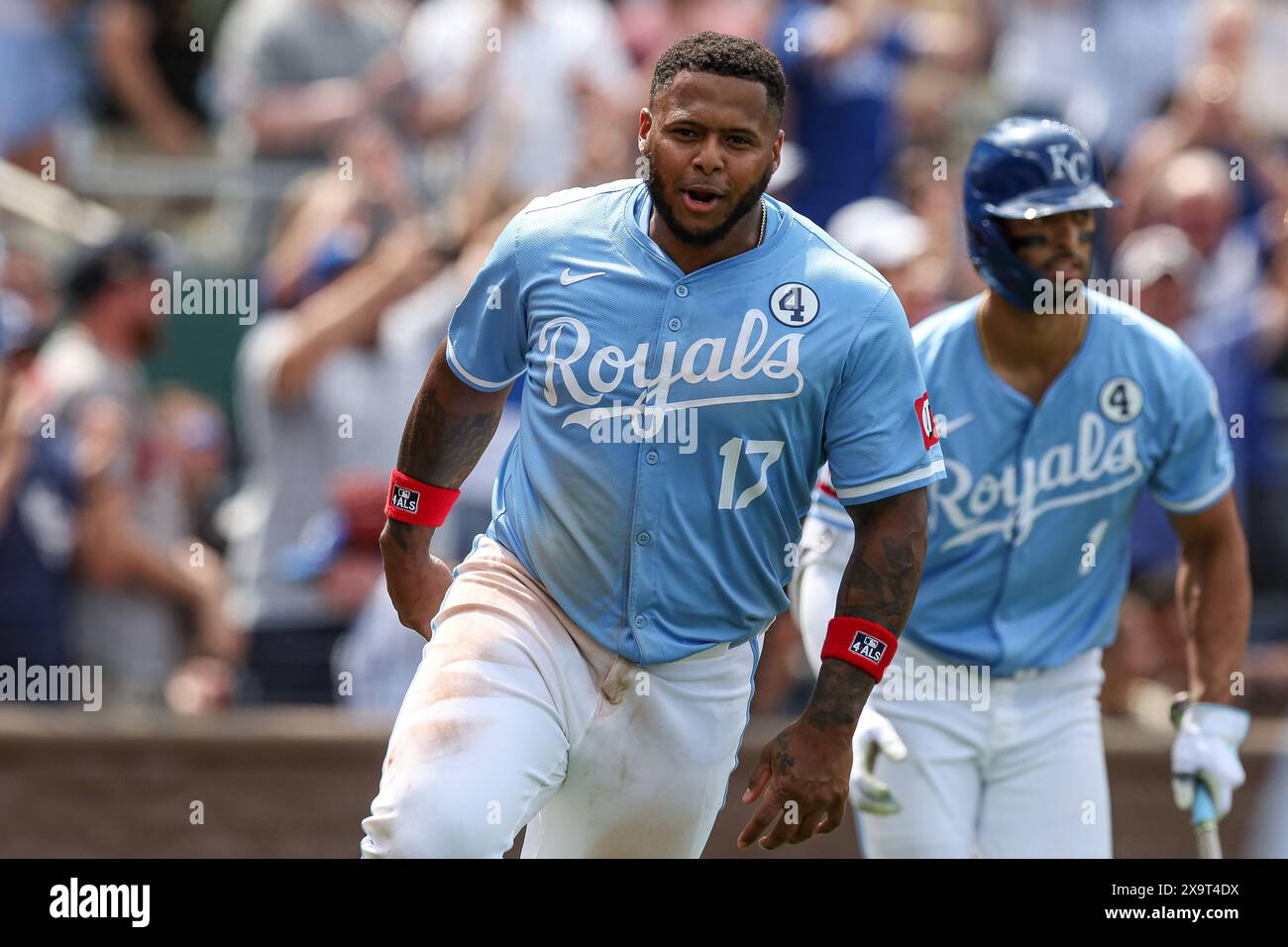 June 2, 2024: Kansas City Royals outfielder Nelson Velazquez (17 ...