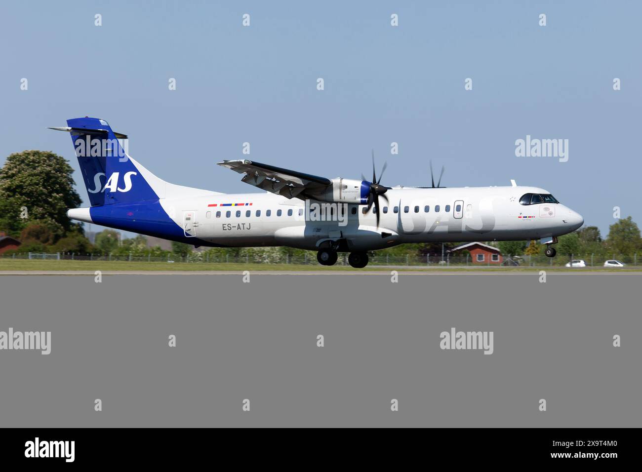Copenhagen, Denmark. 21st May, 2024. A Scandinavian Airlines (Xfly) ATR ...