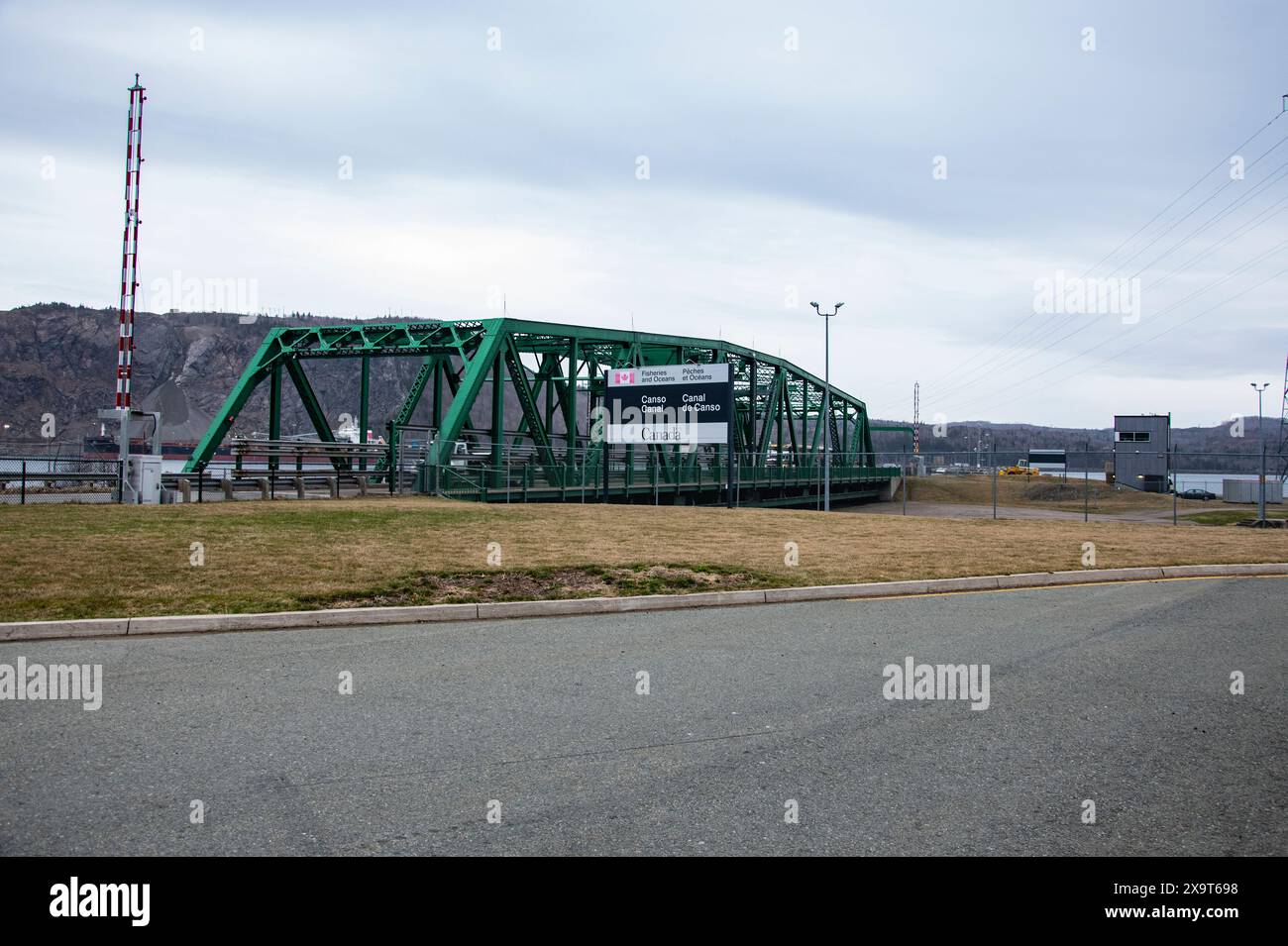Canso Causeway in Port Hastings, Nova Scotia, Canada Stock Photo - Alamy