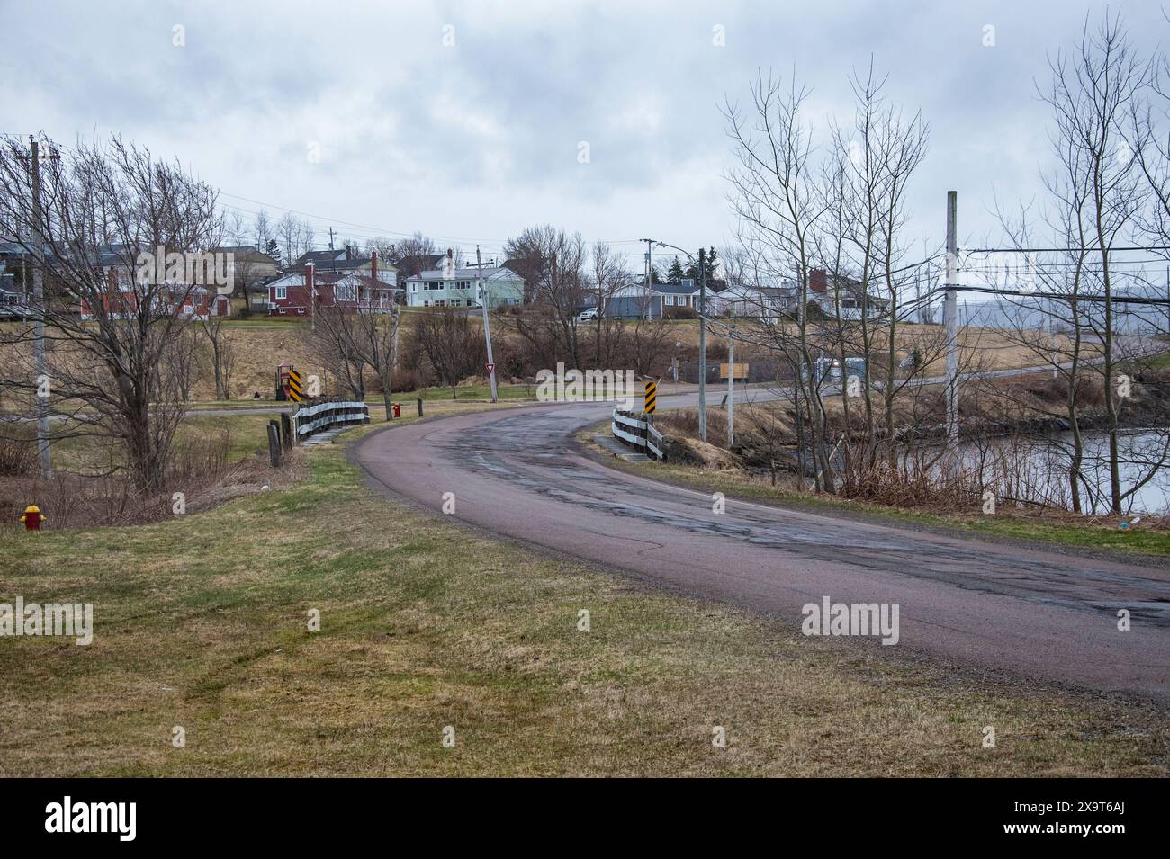 Village of Baddeck, Nova Scotia, Canada Stock Photo - Alamy