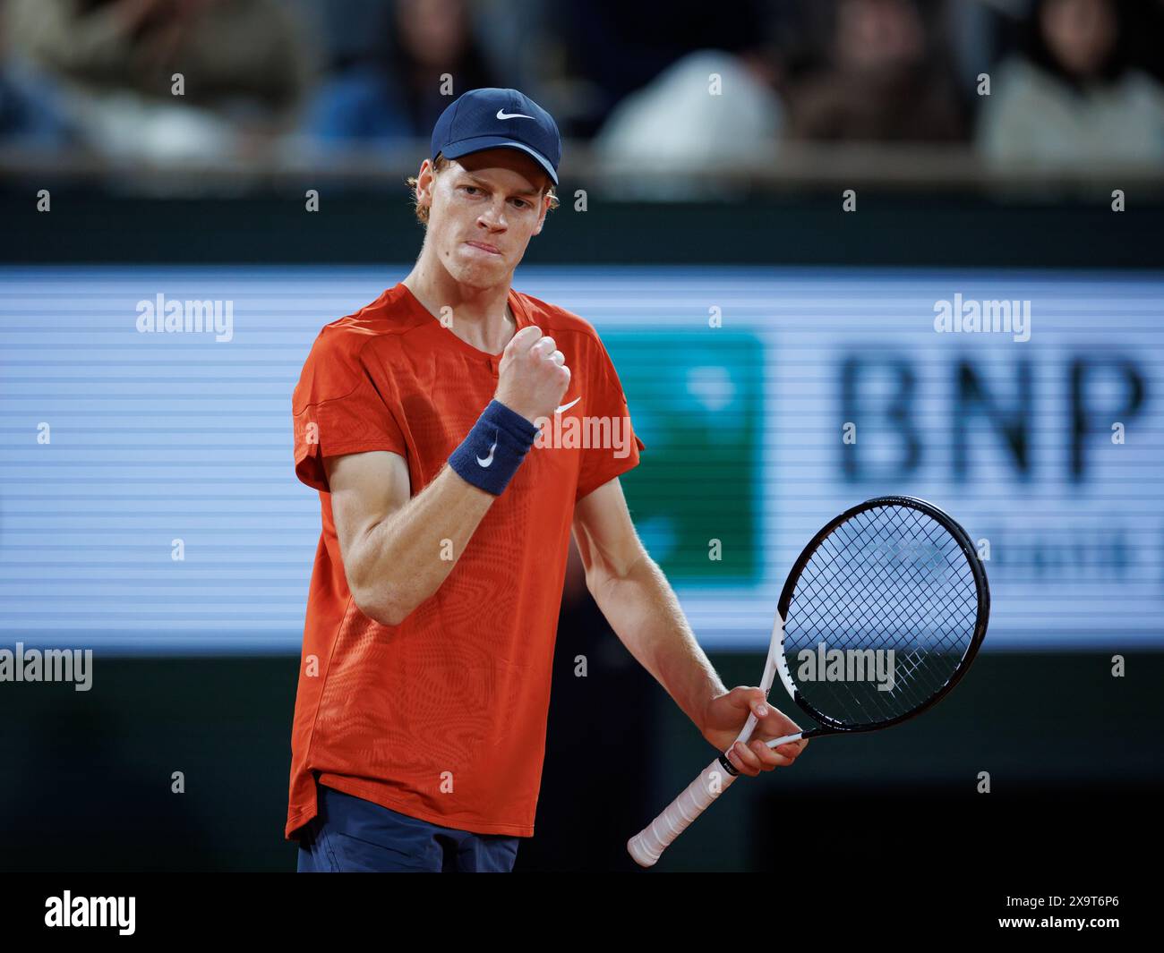 Paris, France. 02nd June, 2024. Roland Garros, 02 Jun 2024: Jannik ...