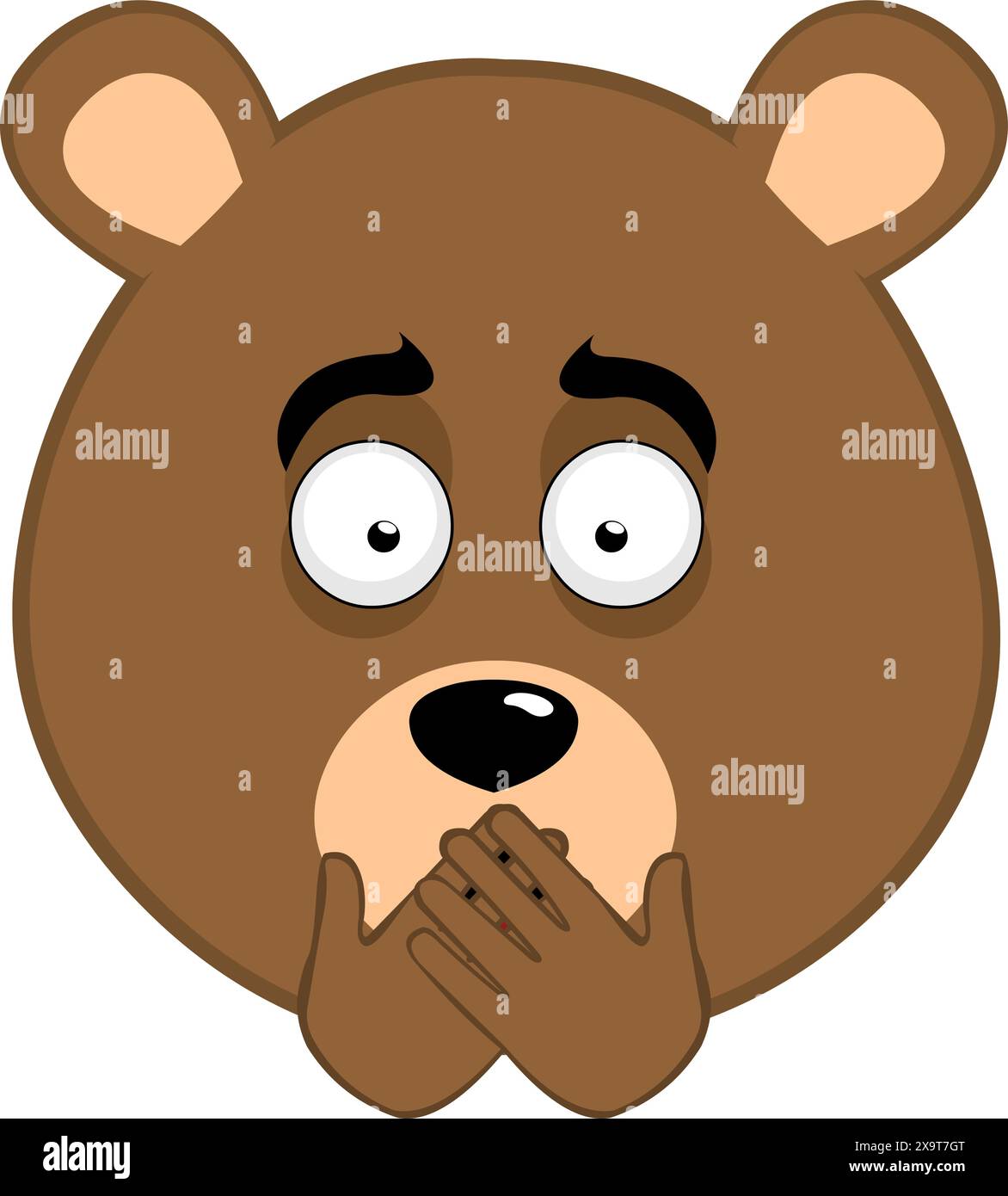 Quiet Face Clip Art