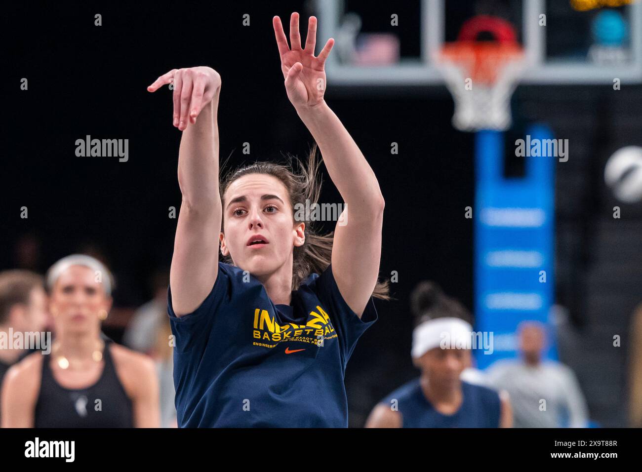 Brooklyn, United States. 02nd June, 2024. Indian Fever Caitlin Clark ...