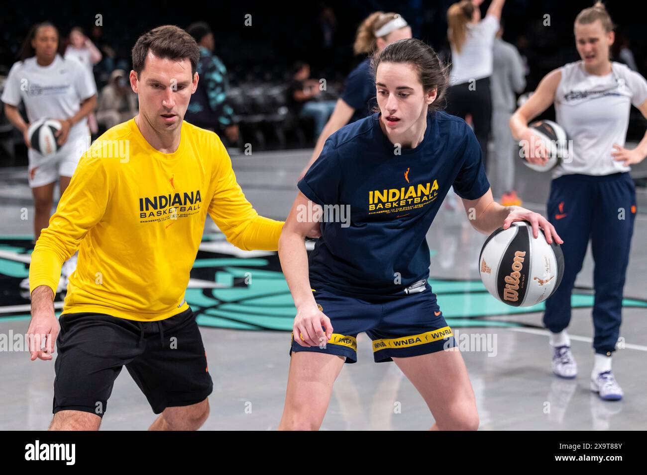 Brooklyn, United States. 02nd June, 2024. Indian Fever Caitlin Clark ...
