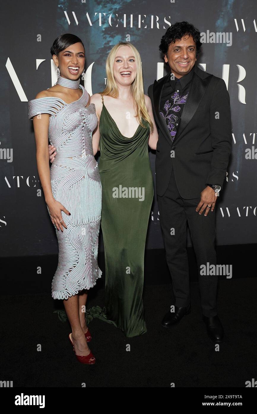 Ny. 02nd June, 2024. Ishana Night Shyamalan, Dakota Fanning, M. Night ...