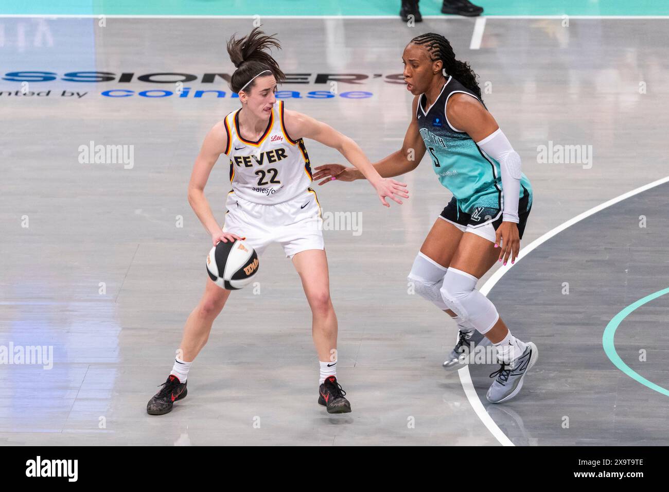 Brooklyn, United States. 02nd June, 2024. Indiana Fever guard Caitlin ...