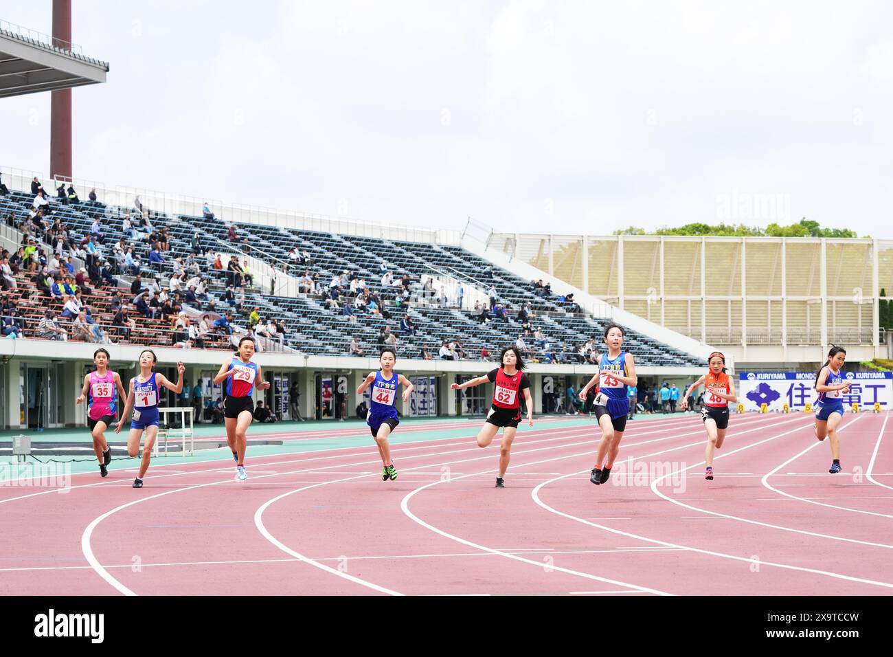 Tottori, Japan. 2nd June, 2024. General view Athletics : Fuse Sprint 2024 Womens 100mH Award ...