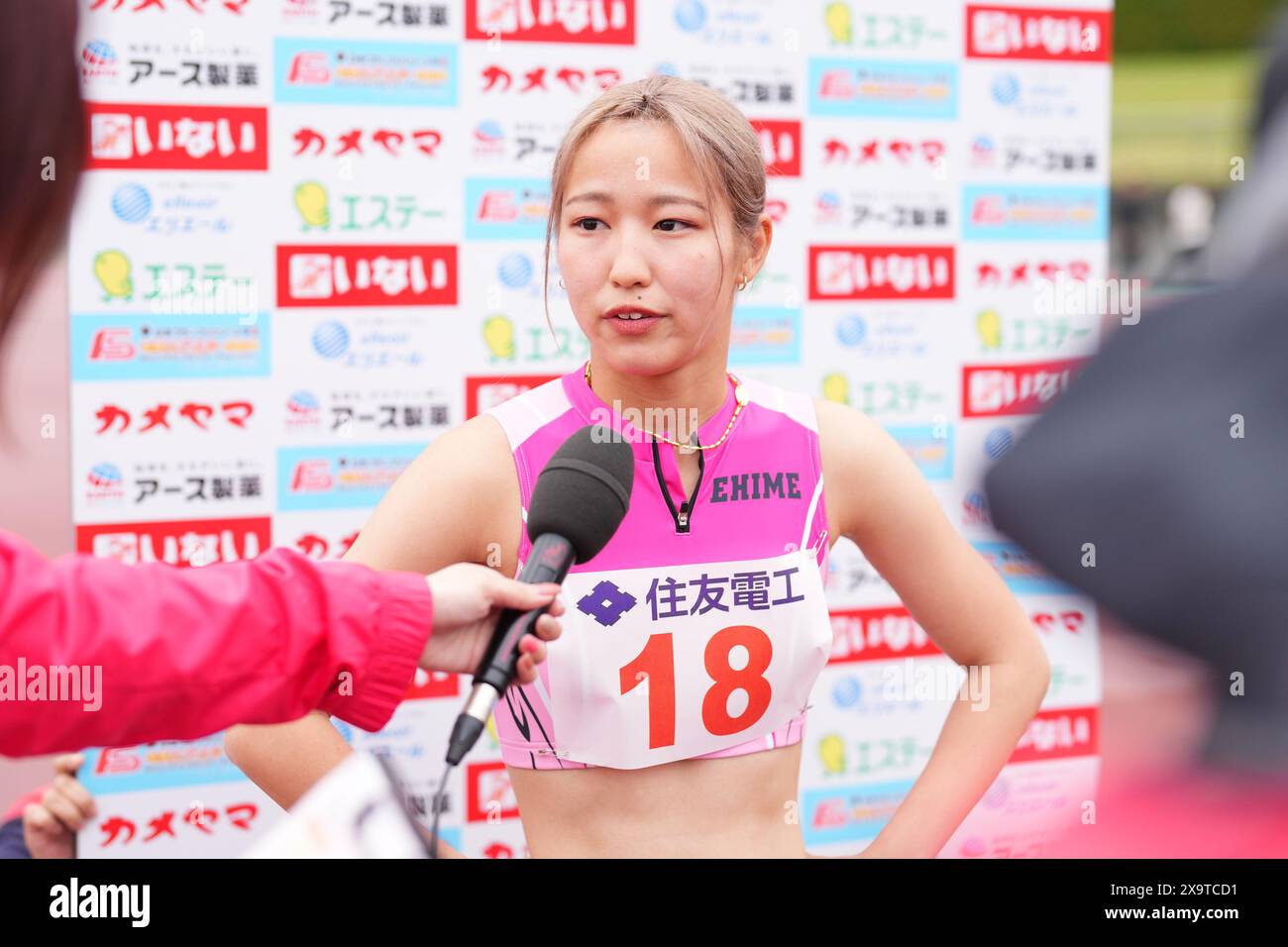 Tottori, Japan. 2nd June, 2024. Manaka Miura Athletics : Fuse Sprint 2024 Womens 100m Heat at ...