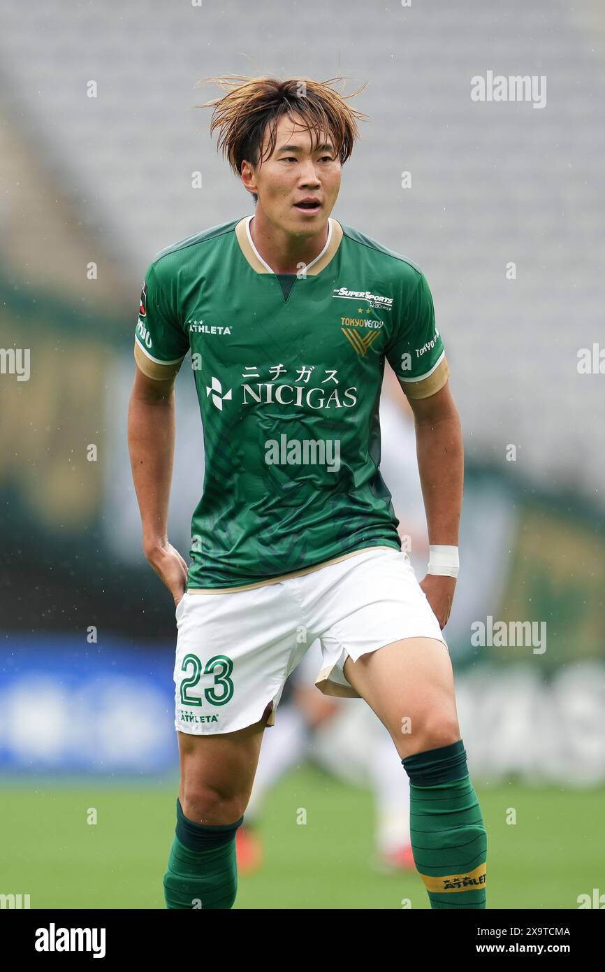 Tokyo, Japan. 2nd June, 2024. Yuto Tsunashima (Verdy) Football/Soccer ...