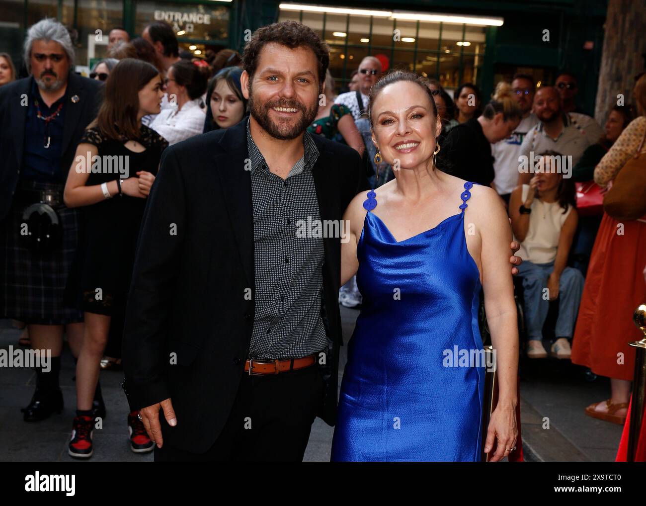 London, UK. 02nd June, 2024. Tami Stronach and Jason James Richter ...