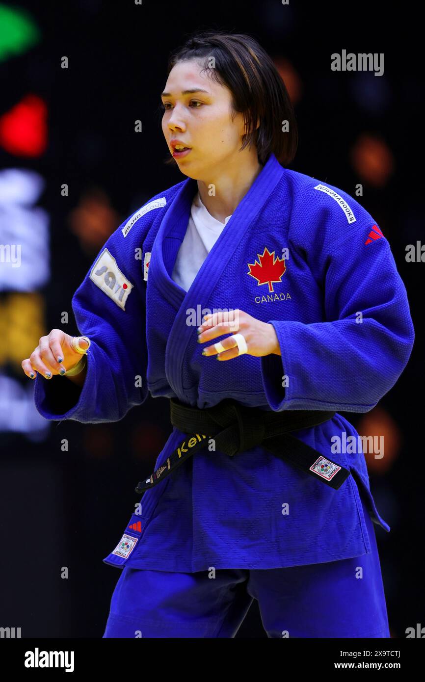 Mubadala Arena, Abu Dhabi, UAE. 19th May, 2024. Kelly Deguchi (CAN ...