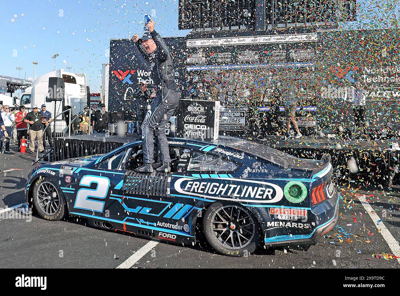 Madison, United States. 05th June, 2024. NASCAR driver Austin Cindric ...