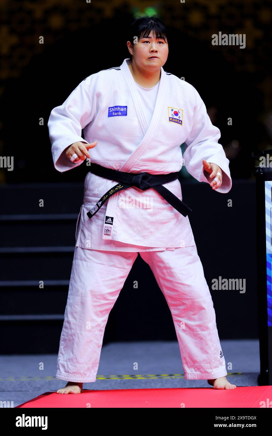 Mubadala Arena, Abu Dhabi, UAE. 23rd May, 2024. Hayun Kim (KOR), MAY 23 ...