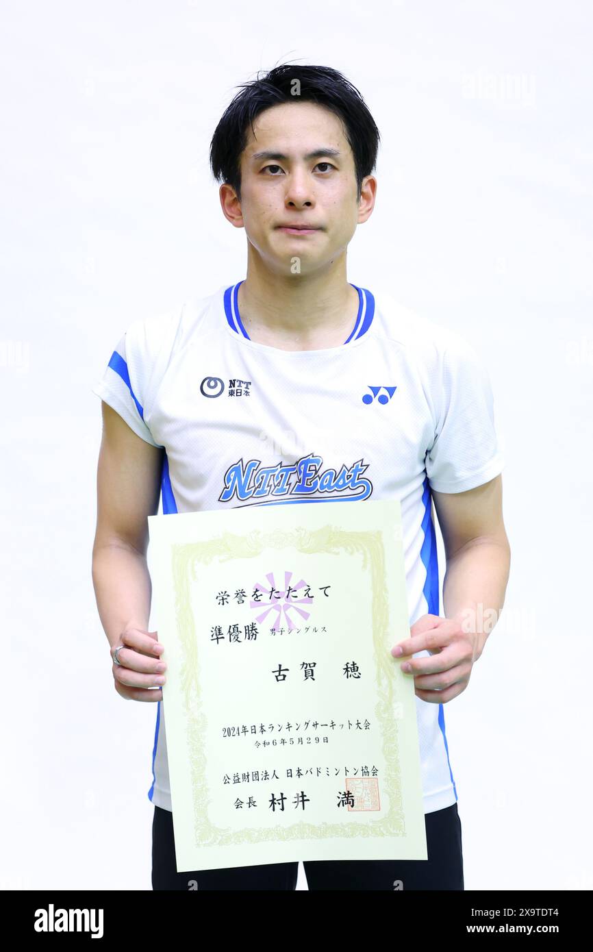 Saitama, Japan. 29th May, 2022. Minoru Koga Badminton : 2024 Japan ...
