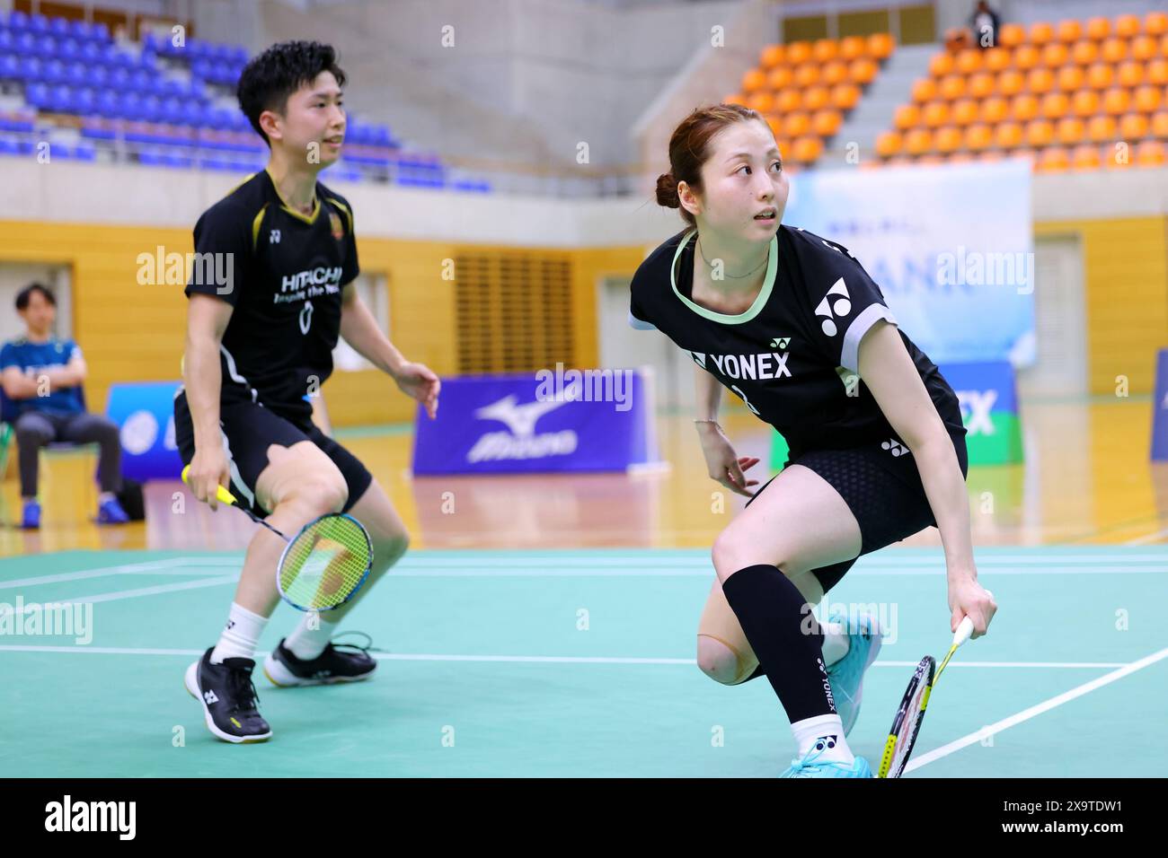 Saitama, Japan. 29th May, 2022. Yuichi Shimogami & Sayaka Hobara ...