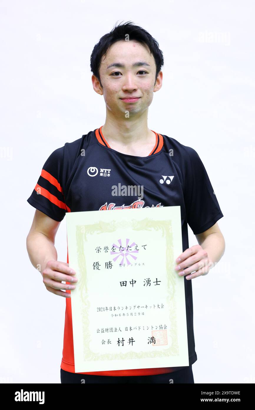 Saitama, Japan. 29th May, 2022. Yushi Tanaka Badminton : 2024 Japan ...
