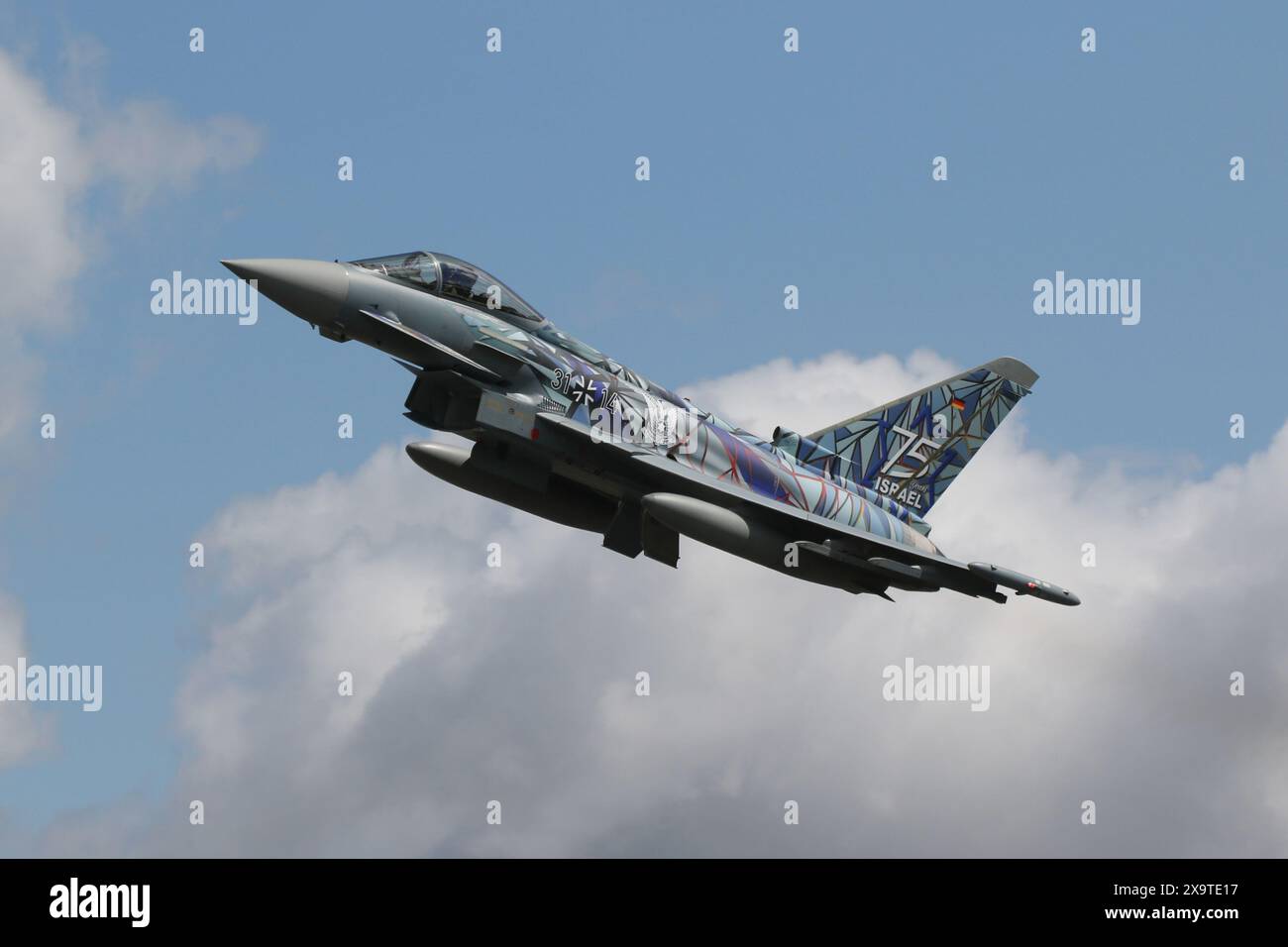31+14, a Eurofighter EF2000 Typhoon multirole fighter jet operated by ...