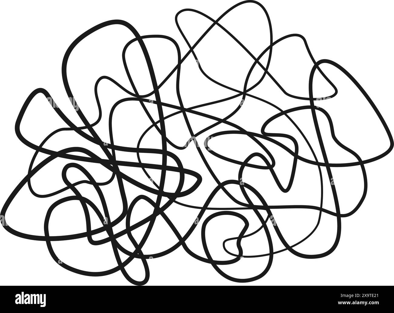 Scribbling vector vectors hi-res stock photography and images - Alamy