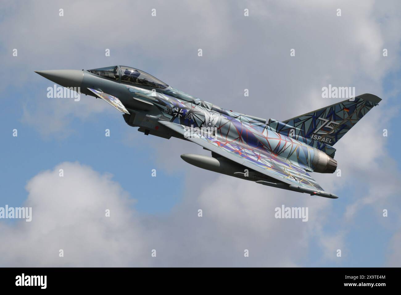 31+14, a Eurofighter EF2000 Typhoon multirole fighter jet operated by ...