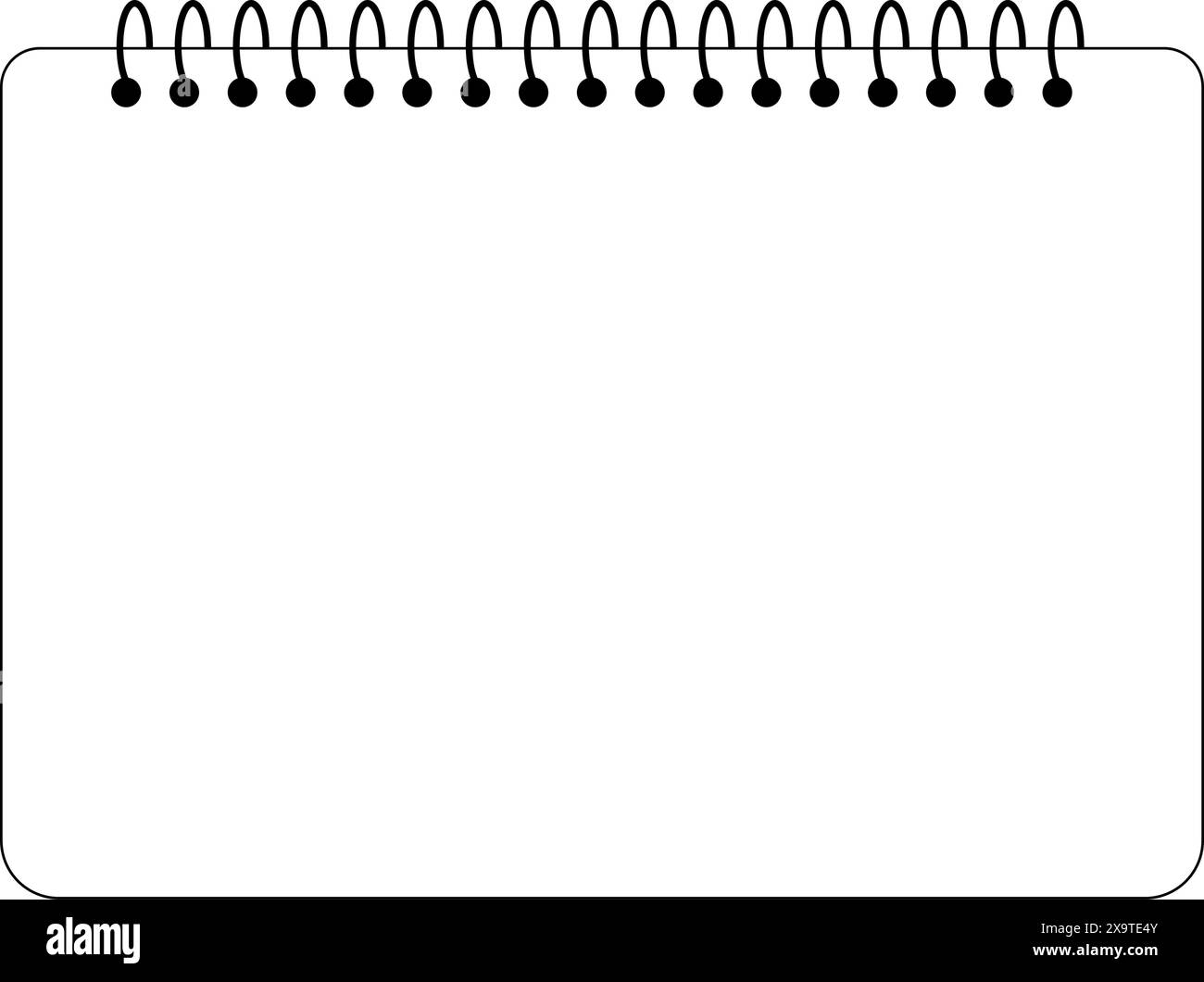 Blank flip cards with spiral binding for calendar or note taking ...