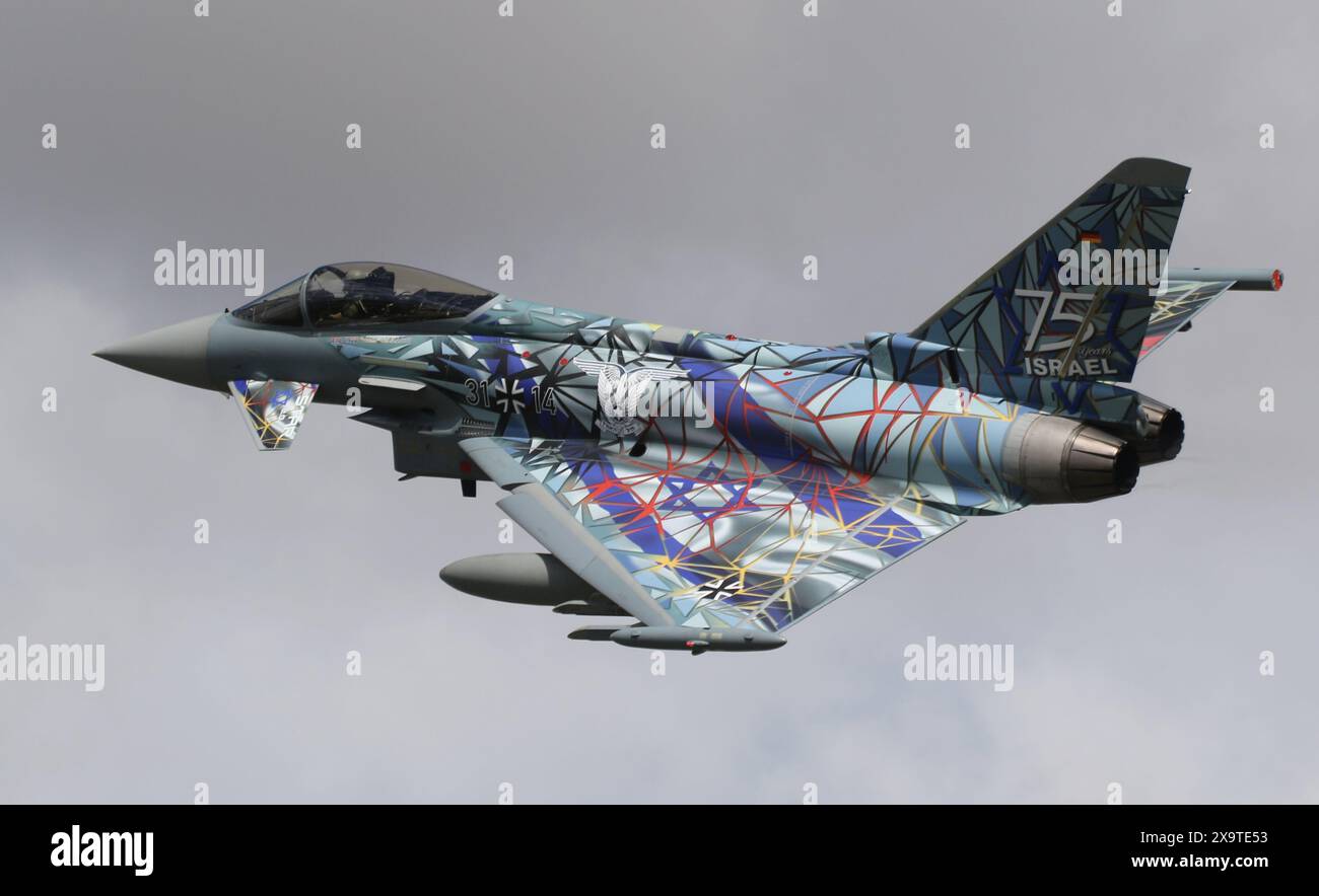 31+14, a Eurofighter EF2000 Typhoon multirole fighter jet operated by ...