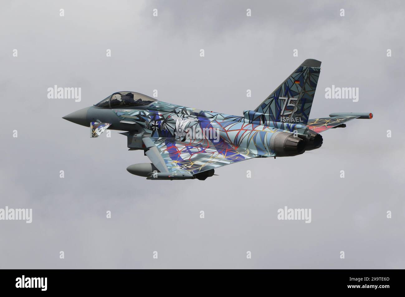 31+14, a Eurofighter EF2000 Typhoon multirole fighter jet operated by ...