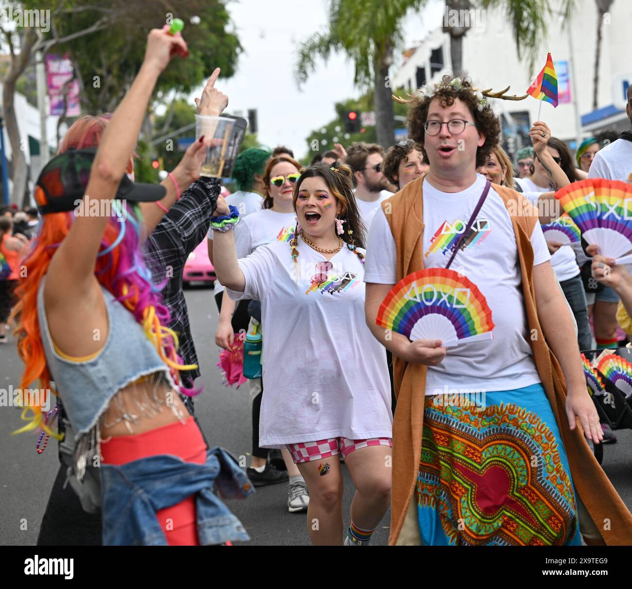 West Hollywood, United States. 02nd June, 2024. The LGBTQ community and ...