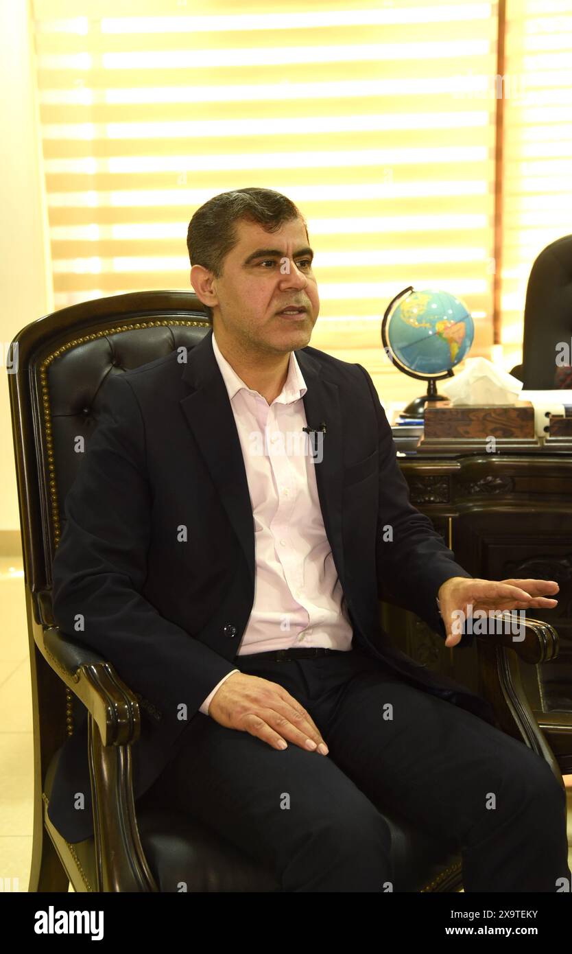 Damascus, Syria. 27th May, 2024. Farhat Jameel Abdullah, Syrian ...