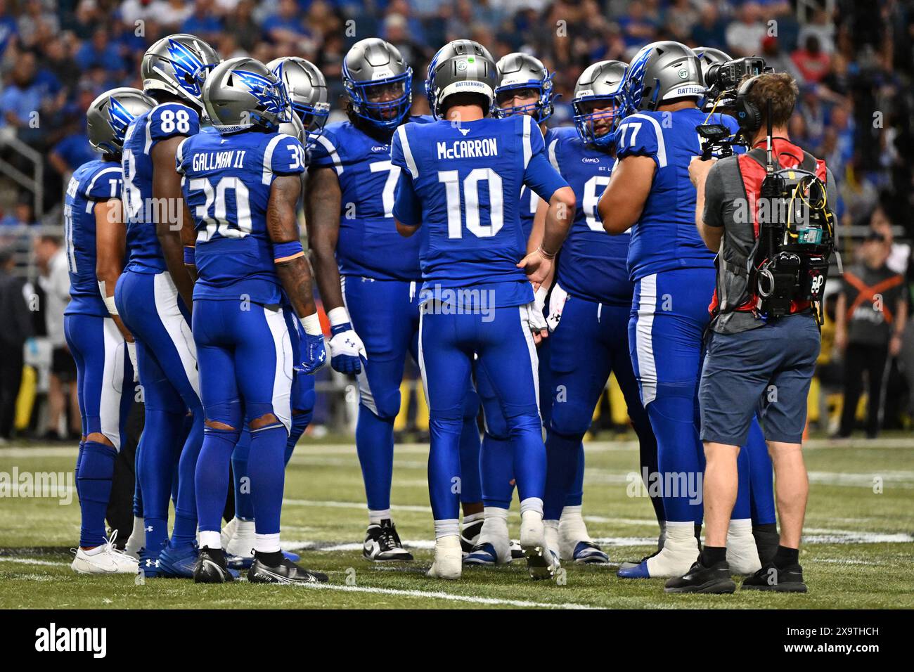 June 1, 2024, St. Louis, Missouri, USA: St. Louis Battlehawks ...