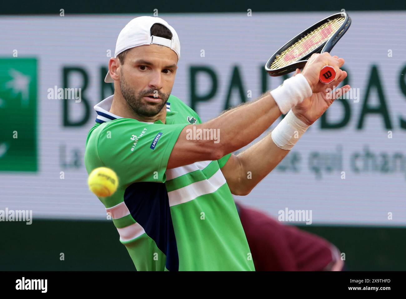Tallon Griekspoor of Netherlands during day 8 of the 2024 French Open, Roland-Garros 2024, Grand ...