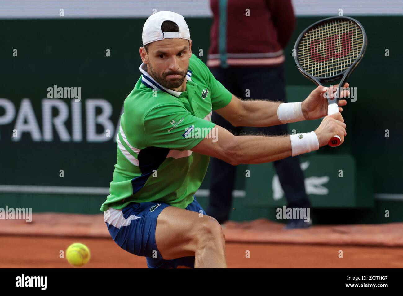 Tallon Griekspoor of Netherlands during day 8 of the 2024 French Open, Roland-Garros 2024, Grand ...