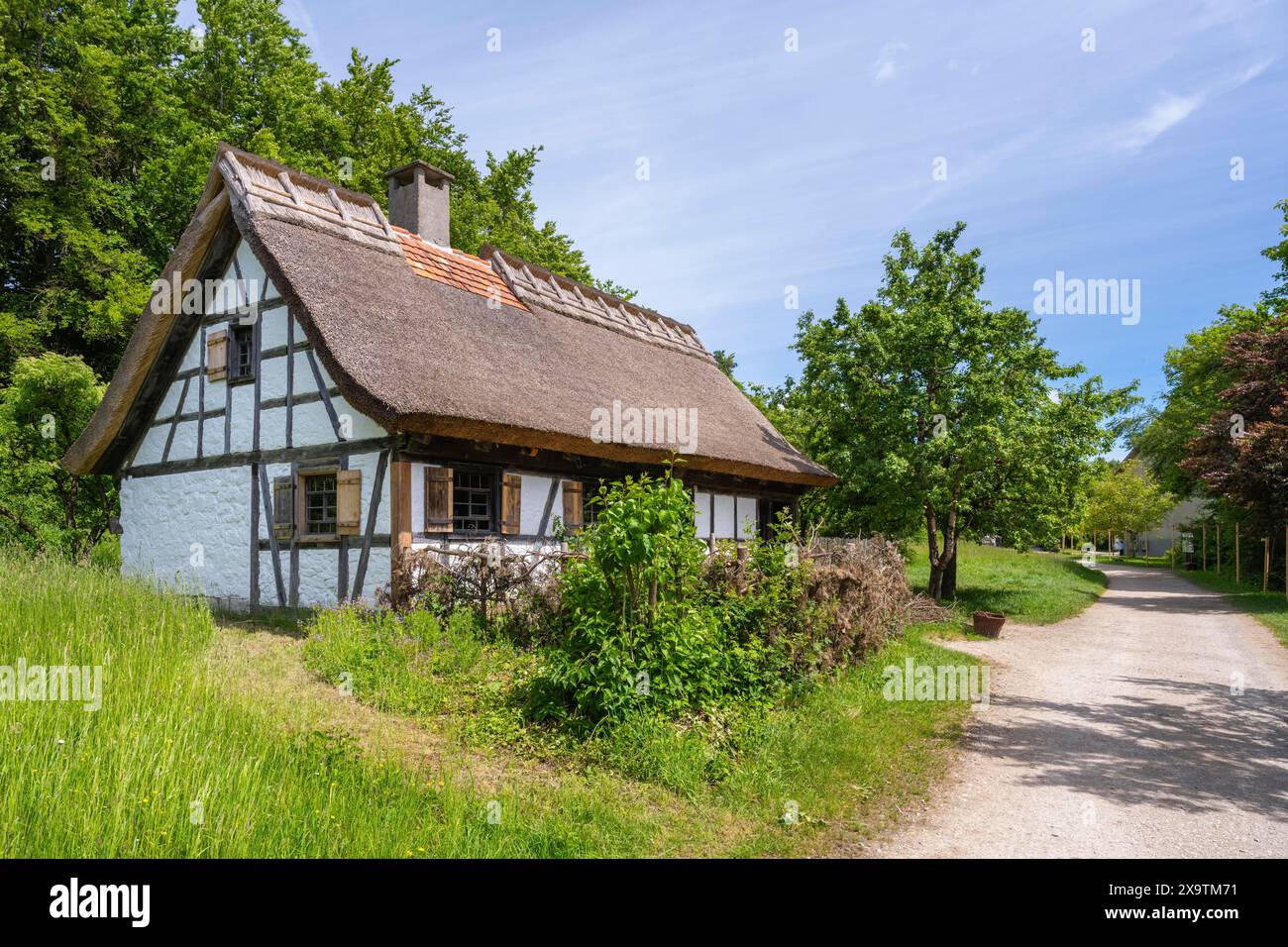 Traditionally built, old day labourer's house, late 18th century ...
