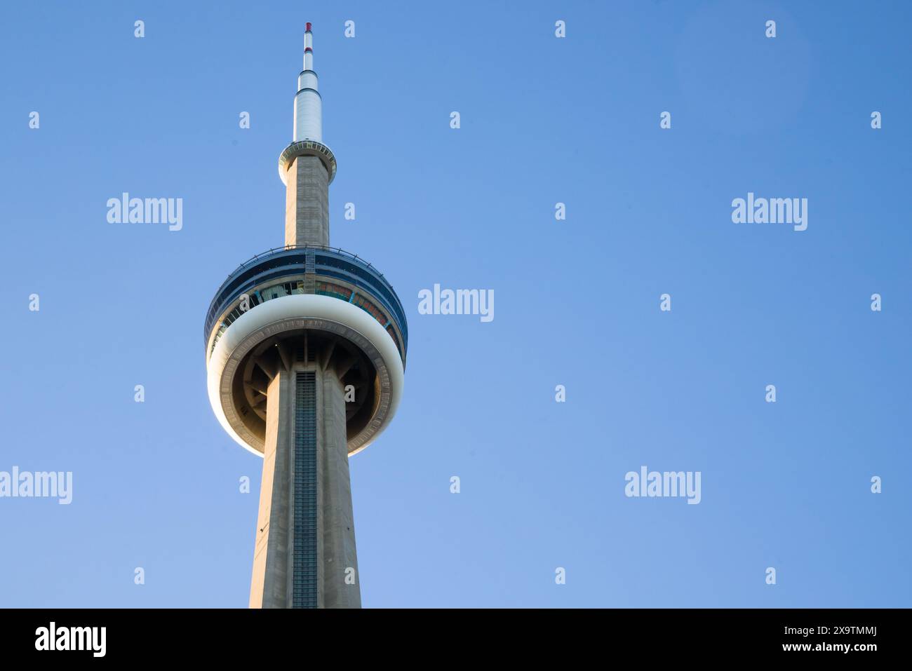 Downtown skyline sunset in financial district.condos, office buildings ...