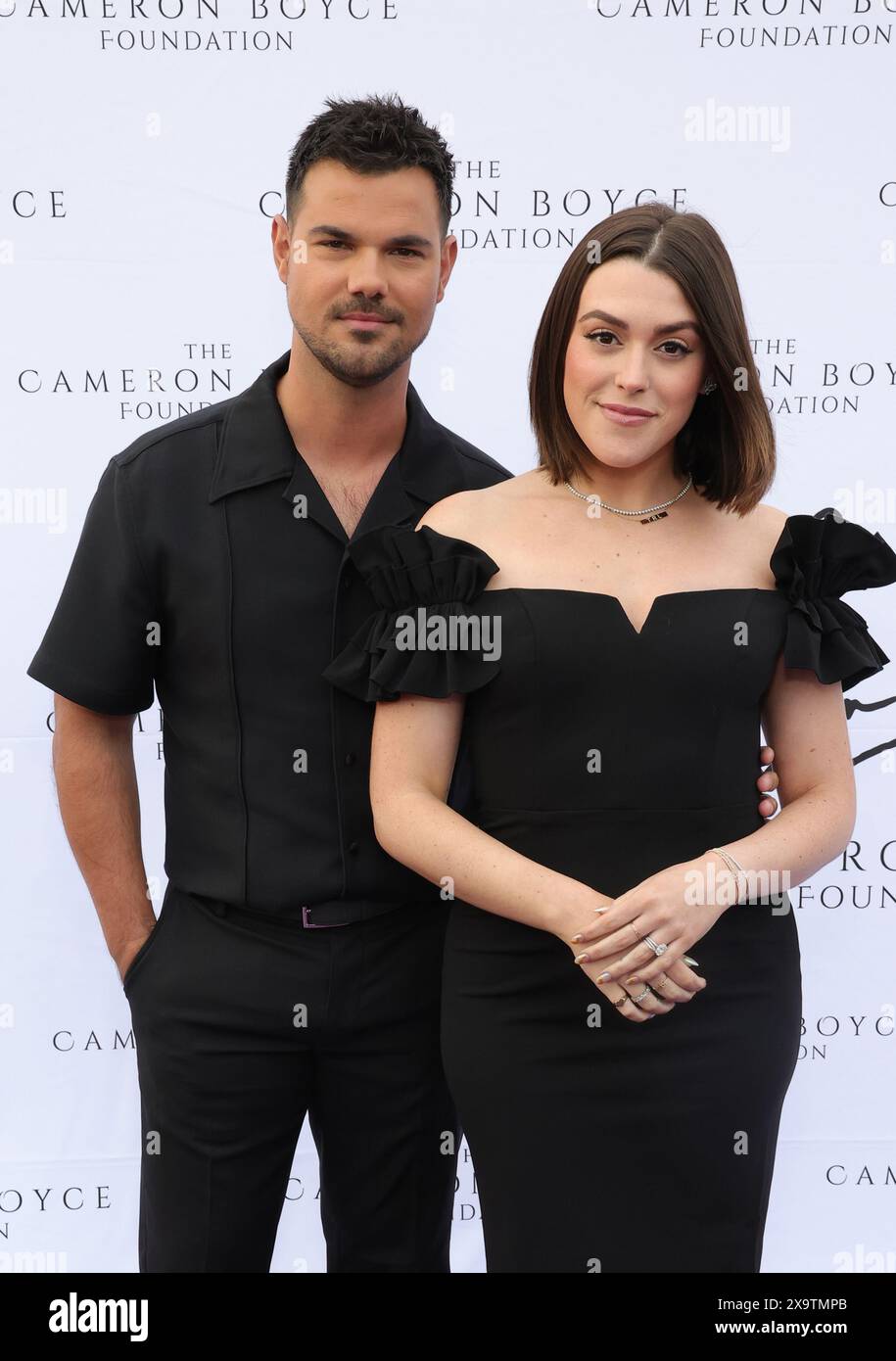 Los Angeles, Ca. 02nd June, 2024. Taylor Lautner and Tay Lautner at the ...
