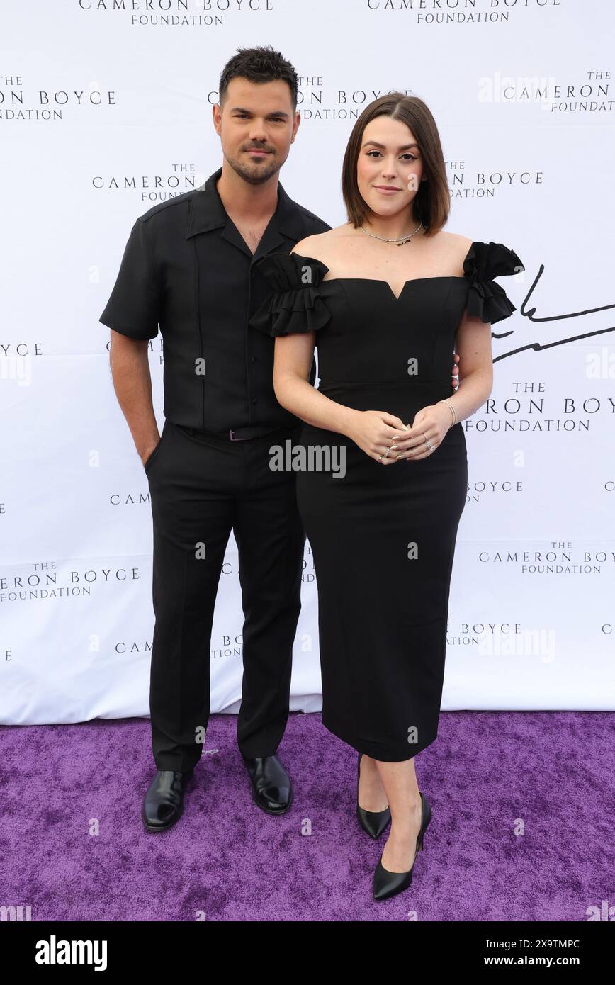 Los Angeles, Ca. 02nd June, 2024. Taylor Lautner and Tay Lautner at the ...