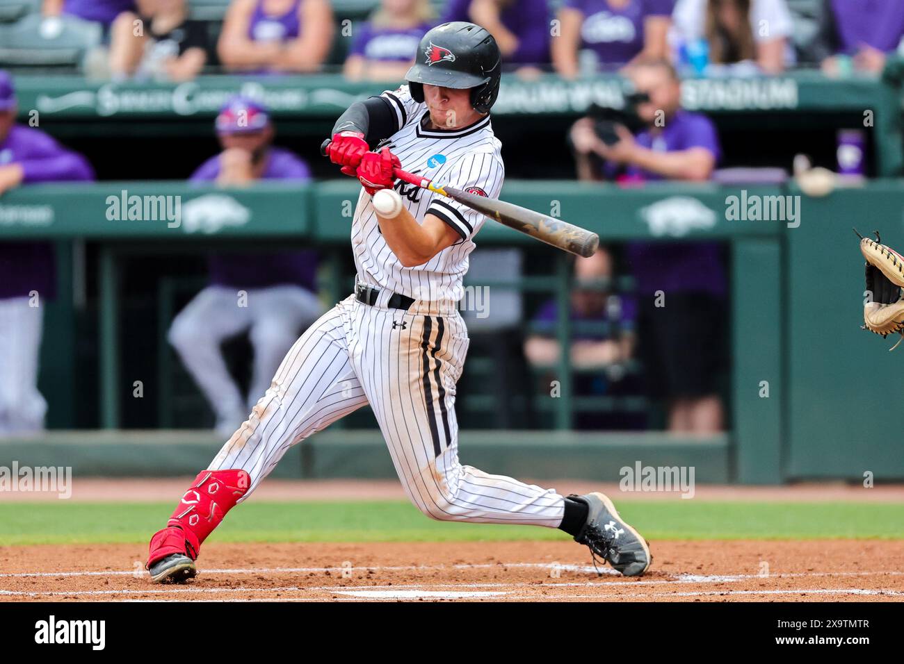 June 2, 2024: Ty Stauss #8 of Southeast Missouri State looks to put a ...