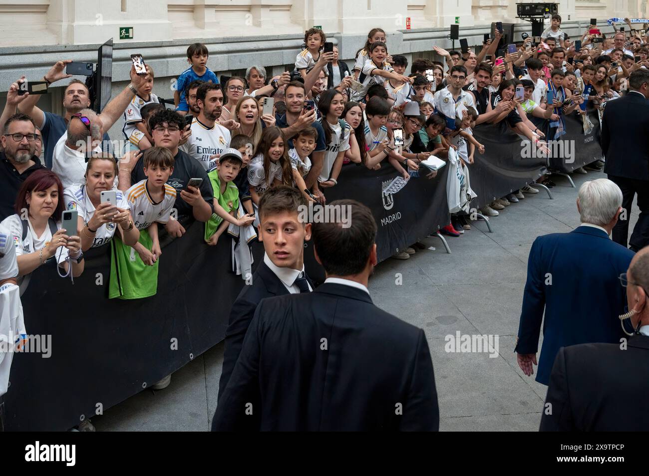 Madrid, Spain. 02nd June, 2024. Real Madrid Turkish player, Arda Guler ...