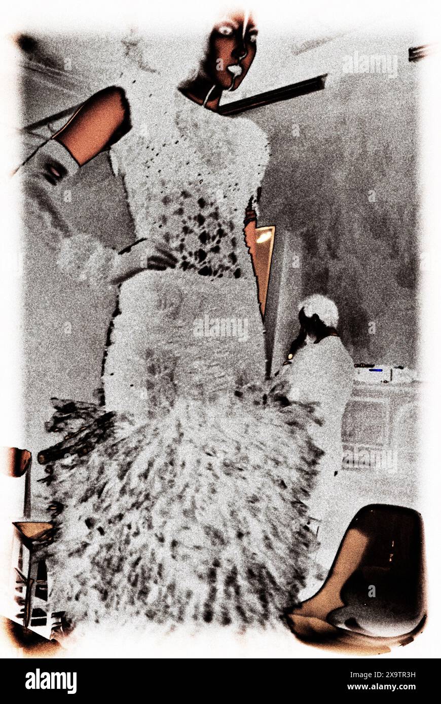 Dramatic runway fashion show photography Solarized photography making ...