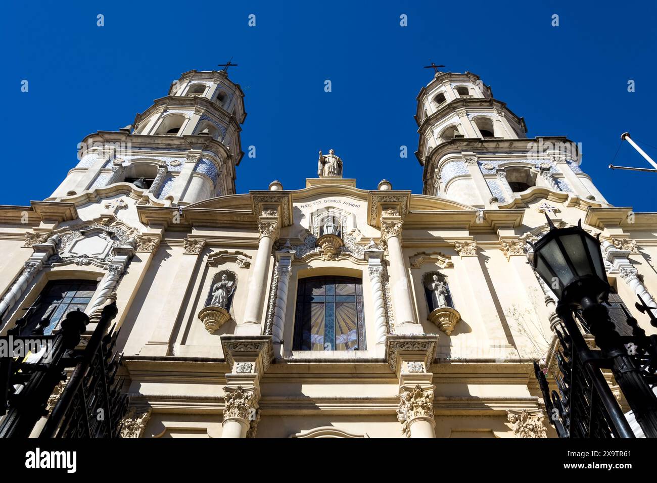 View of the Church of San Pedro González Telmo, a Catholic church built ...