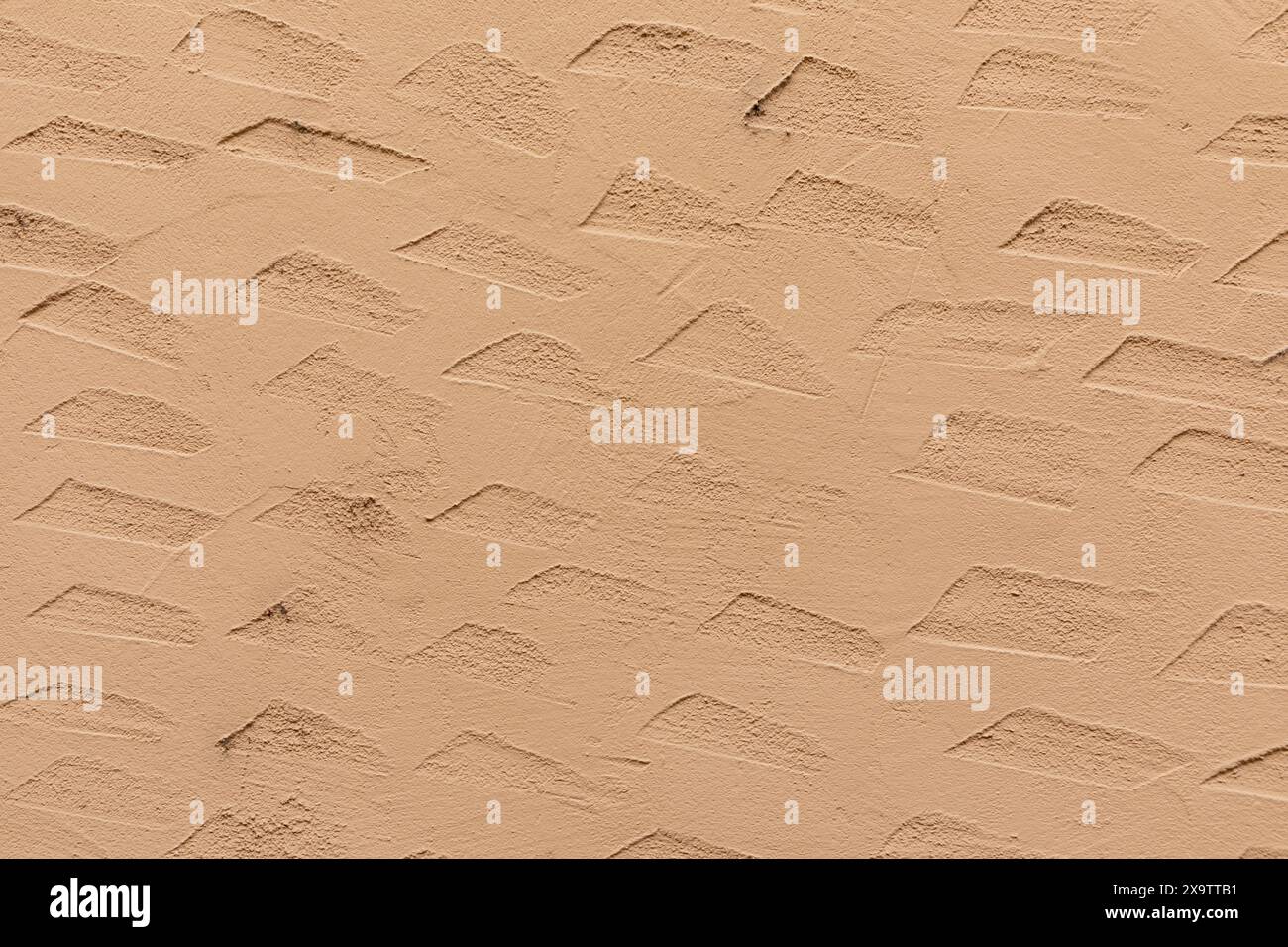 harmonic background of old painted plaster structure at the wall Stock ...