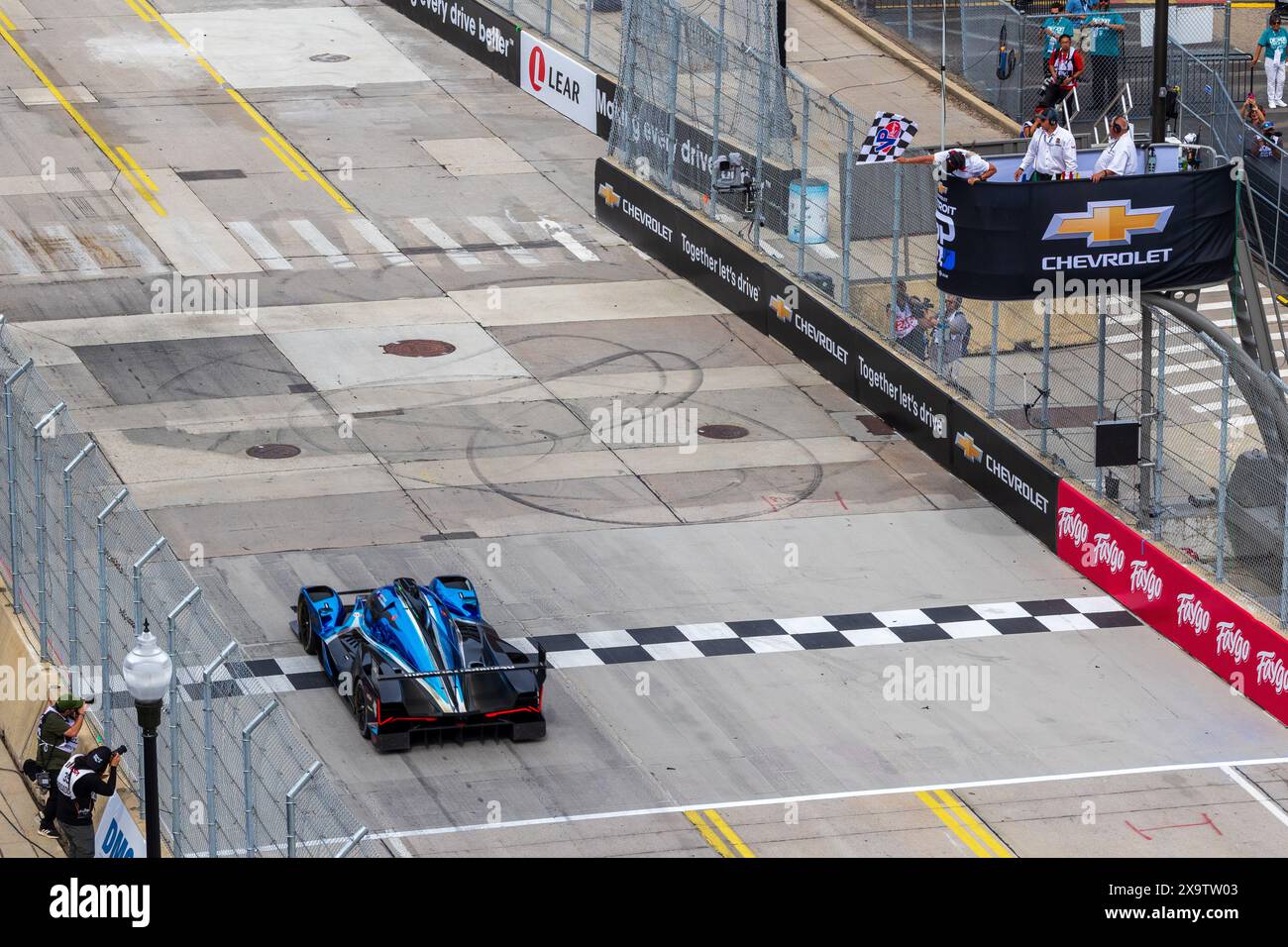 June 1st, 2024: Wayne Taylor Racing driver Ricky Taylor (10) takes the ...