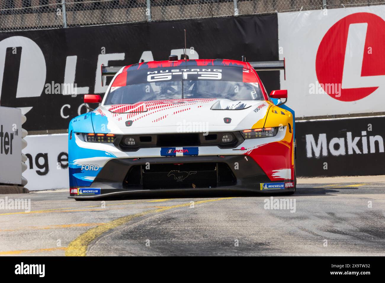 June 1st, 2024: Ford Multimatic Motorsports driver Dirk Muller (65 ...