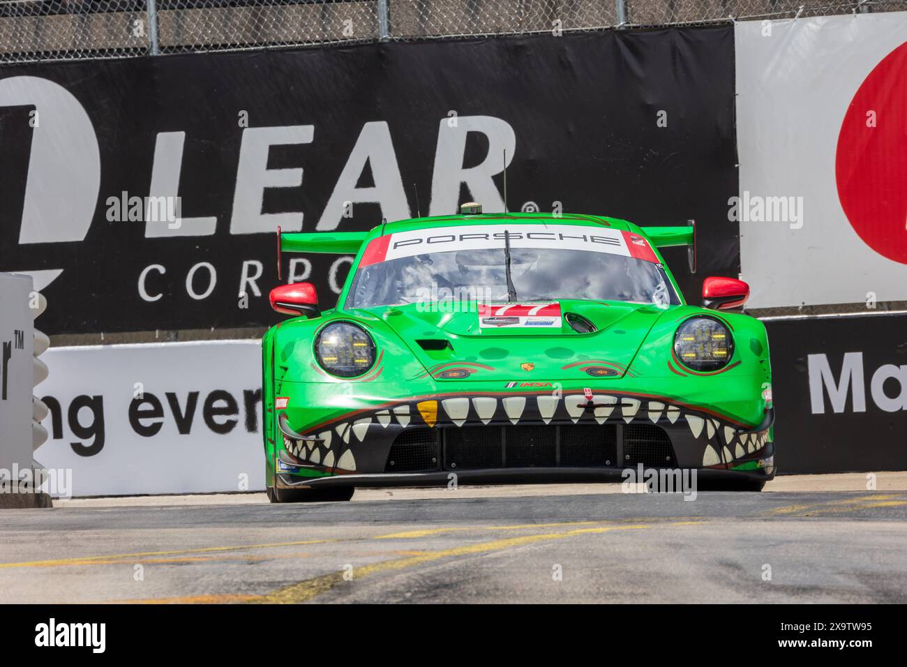 June 1st, 2024: AO Racing driver Laurin Heinrich (77) drives during the ...