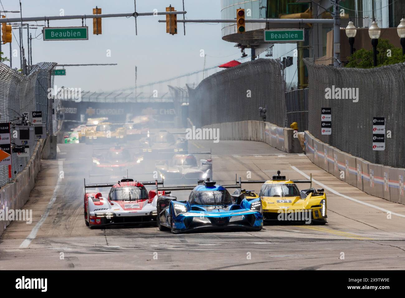 June 1st, 2024: Porsche Penske Racing driver Dane Cameron (7), Wayne ...
