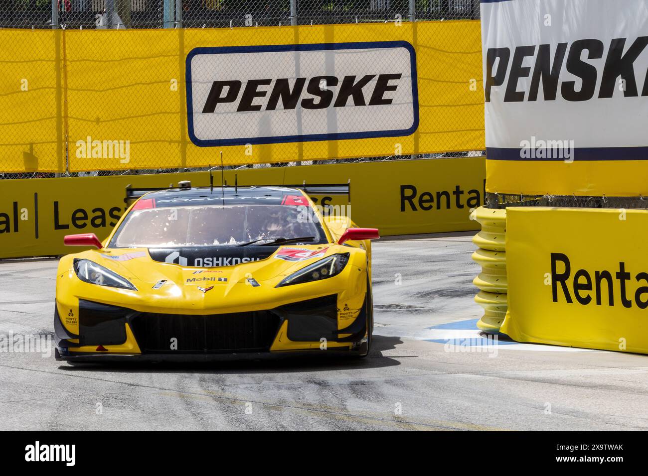June 1st, 2024: Corvette Racing driver Tommy Milner (4) drives during ...