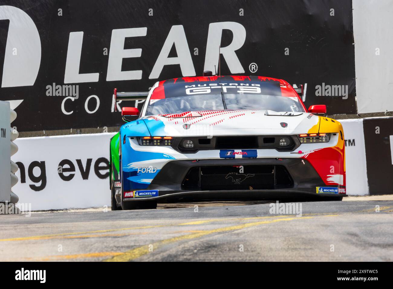 June 1st, 2024: Ford Multimatic Motorsports driver Dirk Muller (65 ...